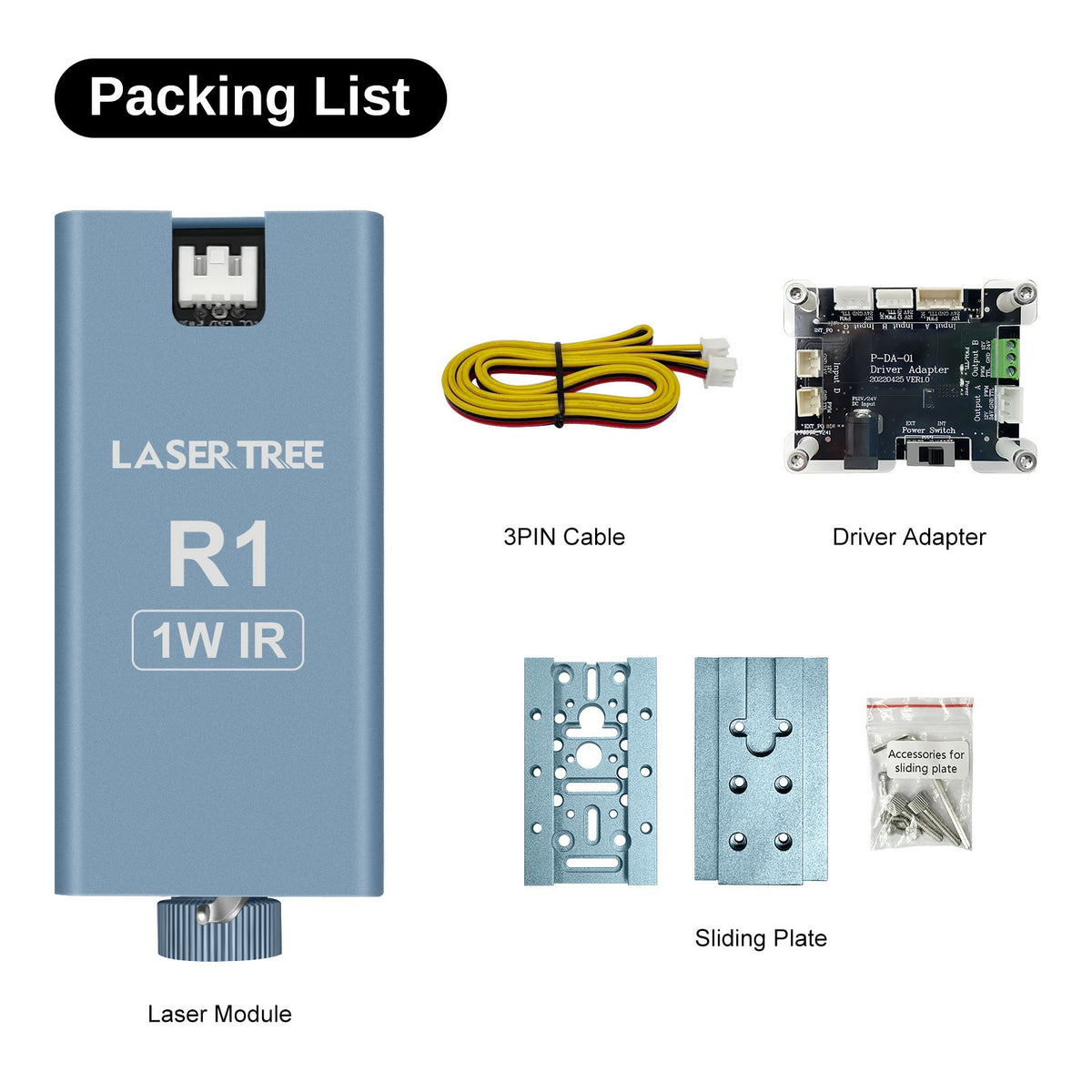 LASER TREE 1W/2W 1064nm Infrared Laser Module