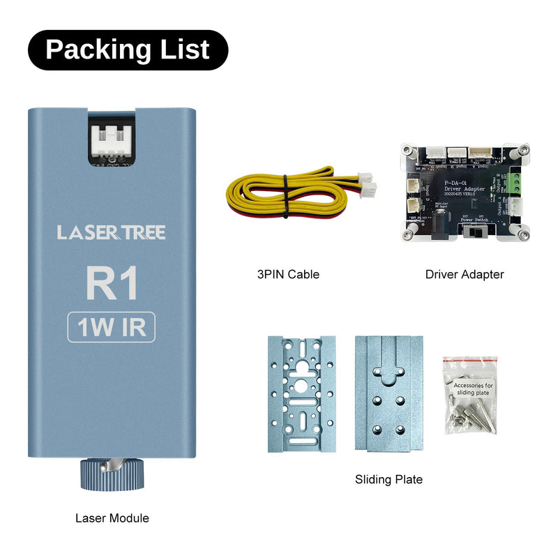 LASER TREE 1W/2W 1064nm Infrared Laser Module