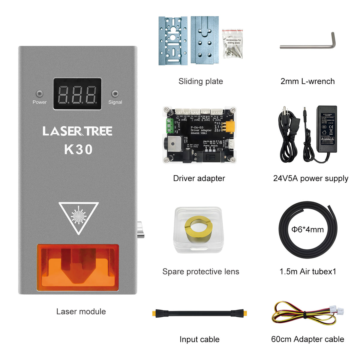 LASER TREE K30 30W Optical Power Laser Module