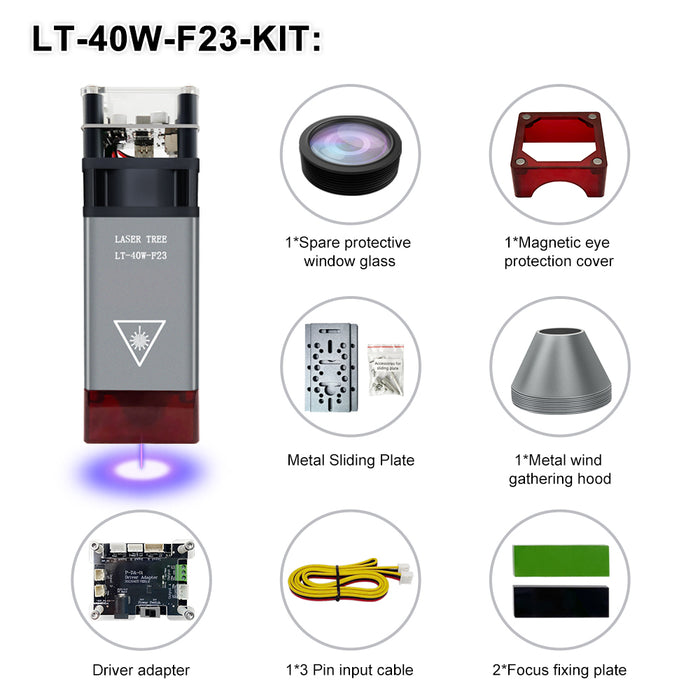 LASER TREE 5W Optical Power Laser Engraver Module