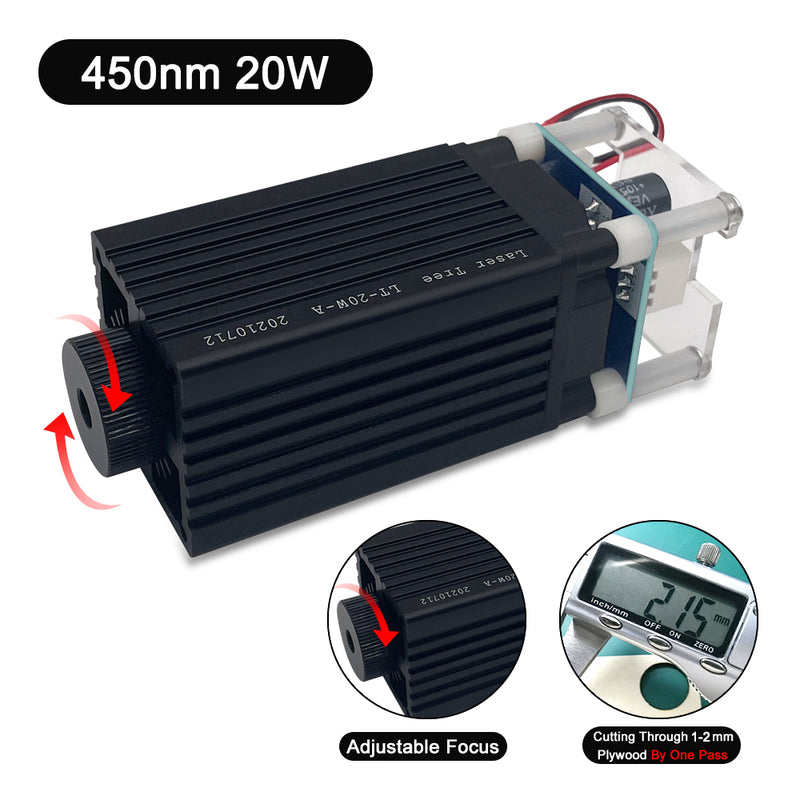 LT-20W-A 4W Optical Output Power, Adjustable Focal