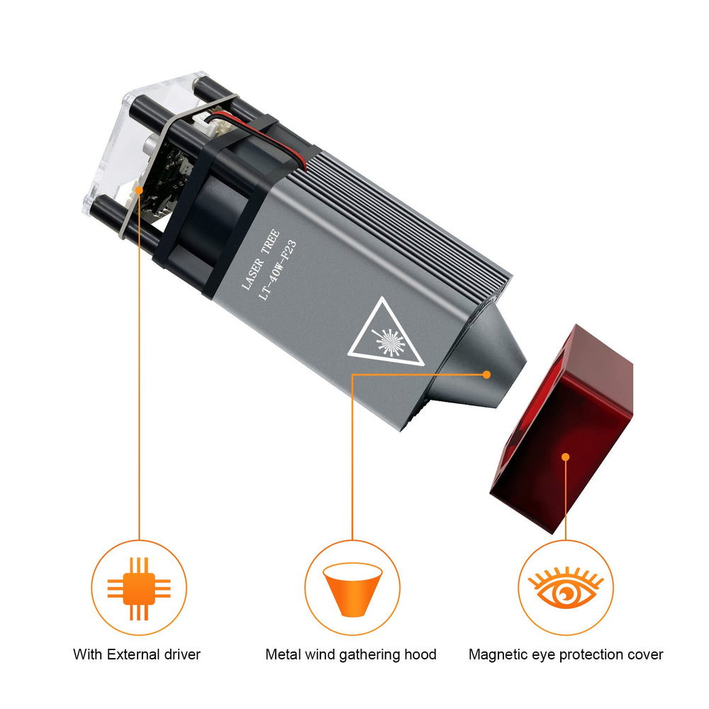 LASER TREE 5W Optical Power Laser Engraver Module
